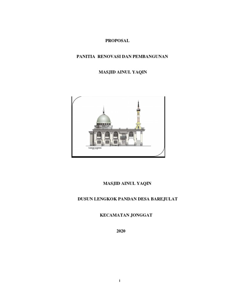 Contoh Proposal Kegiatan Desa | PDF