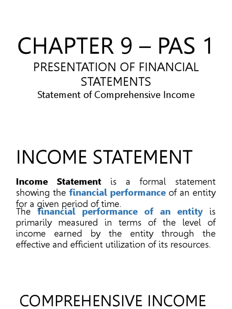 CFAS Chapter 9 | PDF