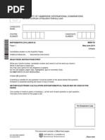 Gce O Level Examination Past Papers With Answer Guides - Maths | PDF ...