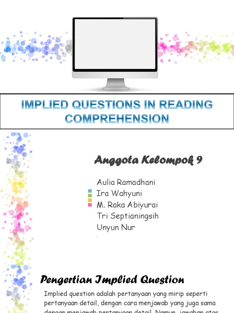 Implied Question | PDF