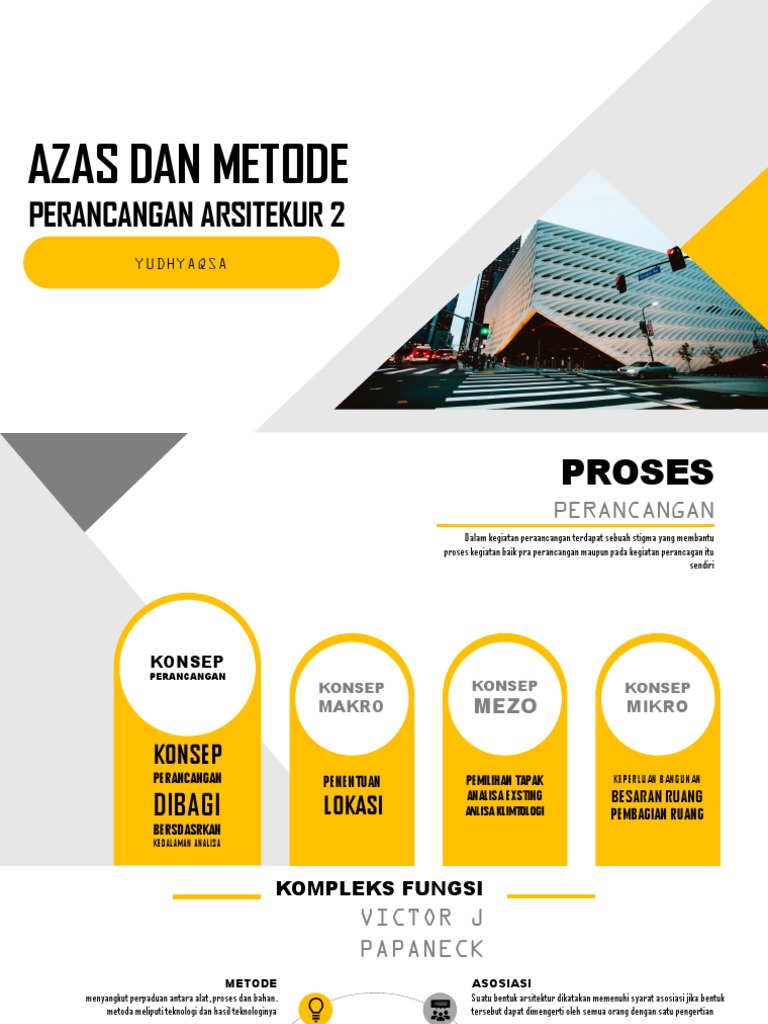 Azas Dan Metode Perancangan Arsitektur | PDF Azas Dan Metode Perancangan Arsitektur | PDF