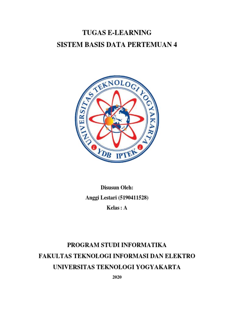 Sistem Basis Data Entitas Dan Atribut | PDF