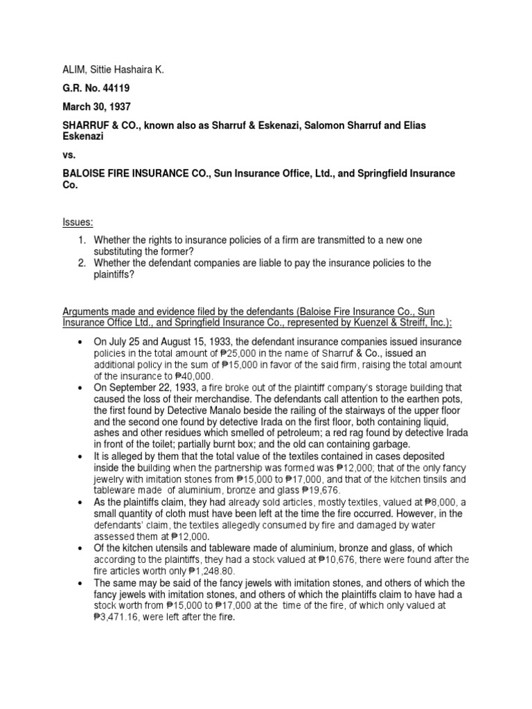 Law Case Digest | PDF