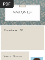 Pemeriksaan Neurologis LBP: Tes Lasegue & Lainnya | PDF