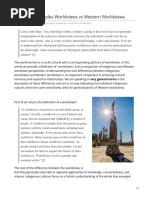 Indigenous vs. Western Worldviews Explained | PDF | Iroquois | Liberal ...