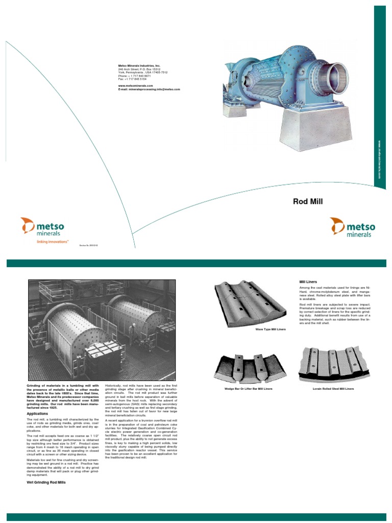 Rod Mills PDF | PDF
