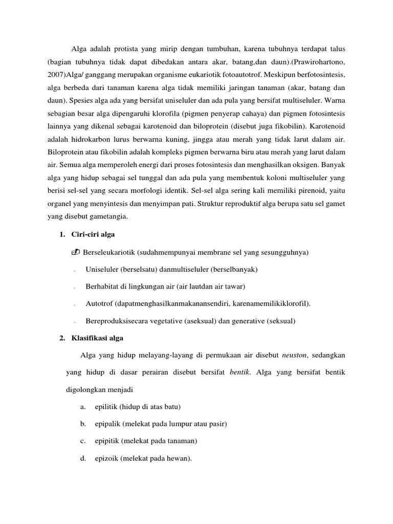 Algaaaa Atau Gangga | PDF