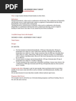 Dioxel: Dosage and Uses for Hemorrhoids | PDF | Drugs | Medical Specialties