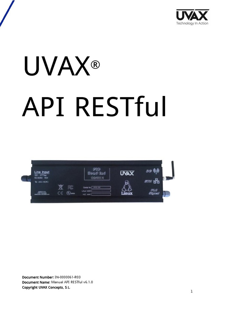 Manual APIRest v6 2 0 | PDF