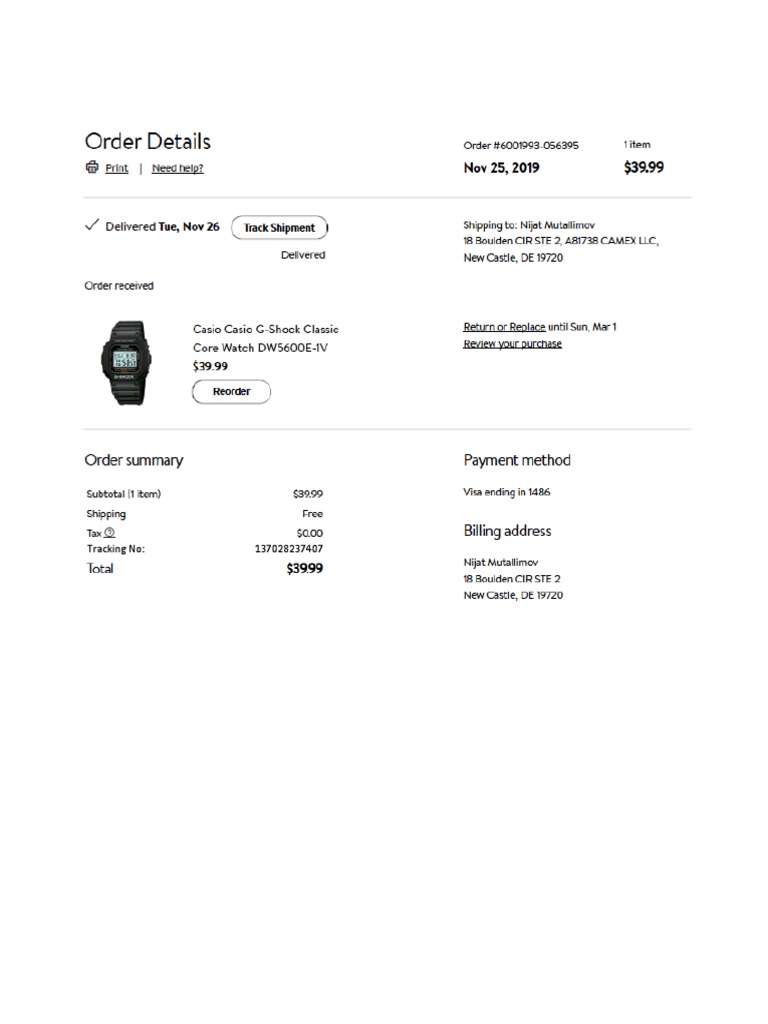 Invoice Walmart PDF | PDF