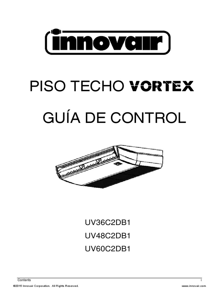 Innovair Vortex - Guia Control | PDF