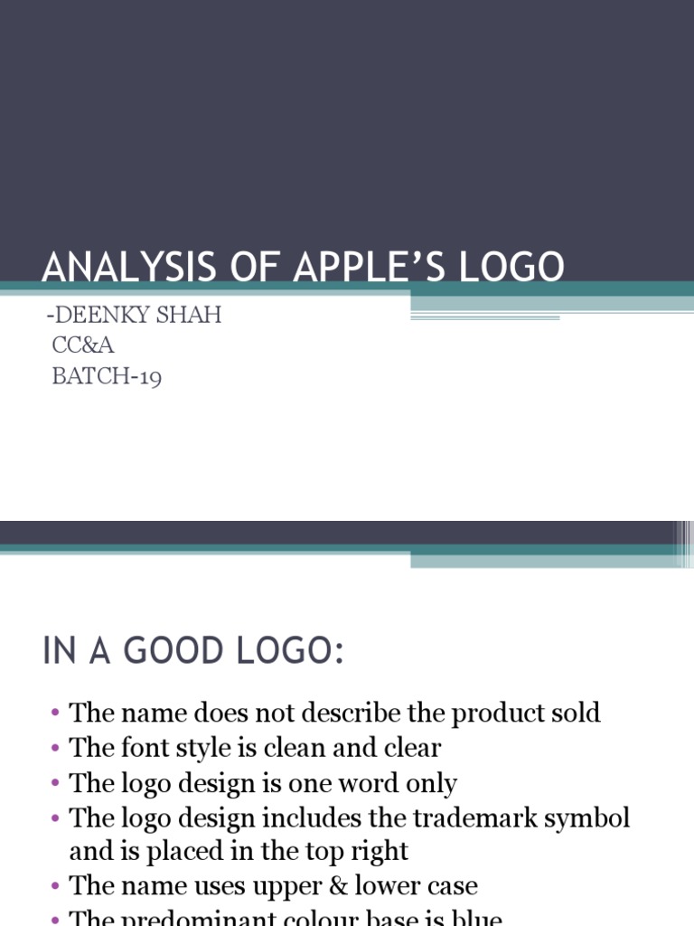 Analysis of Apple's Logo03 | PDF | Apple Inc. | Logos