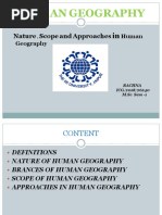 Population Geography Notes | PDF | Geography | Demography