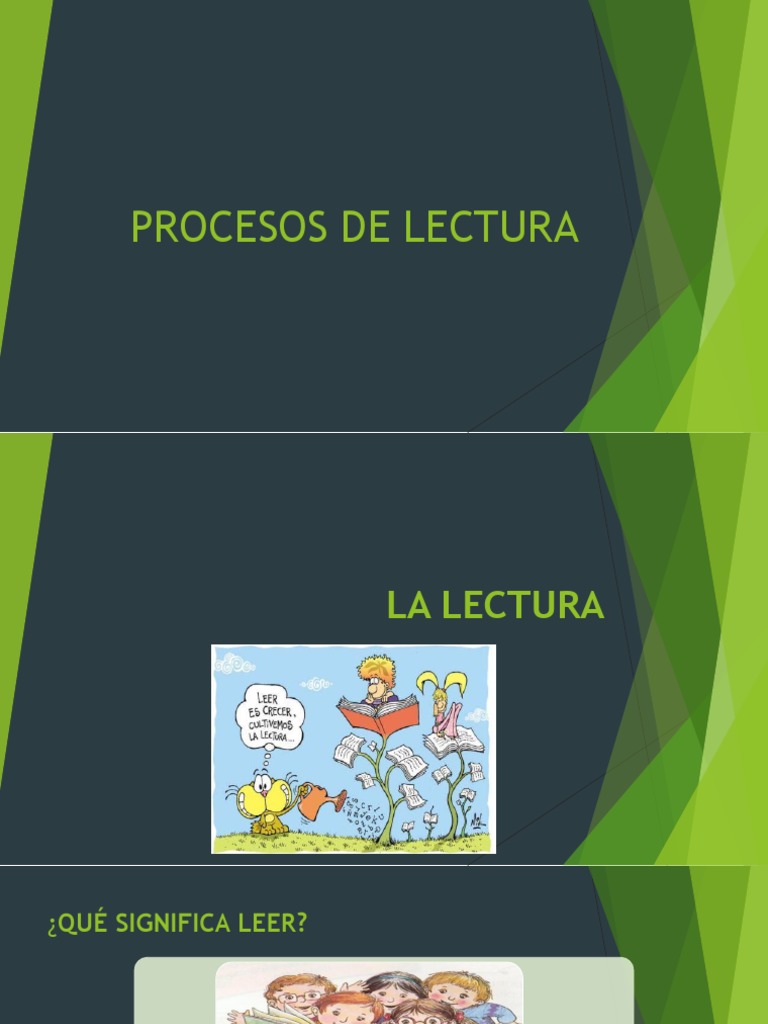 Procesos de Lectura | PDF