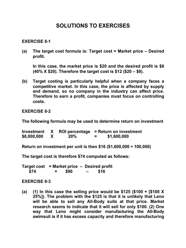 Chapter 8 Solutions Exercises Pdf