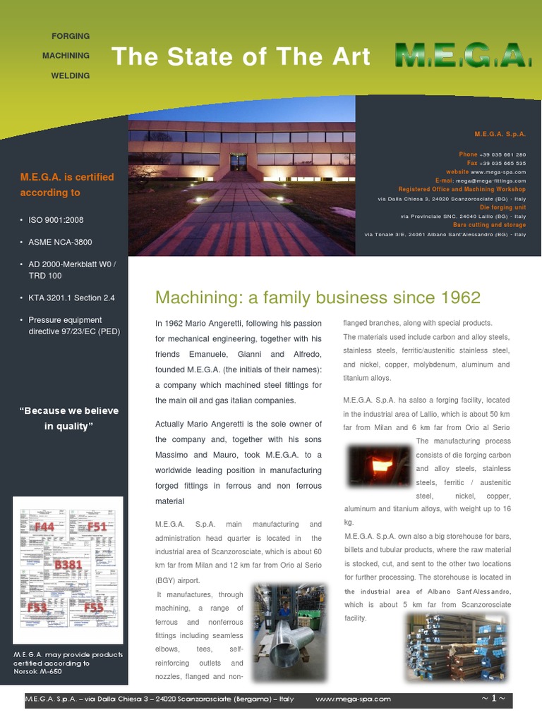 General - Brochure Mega Fitting PDF | PDF | Welding | Construction