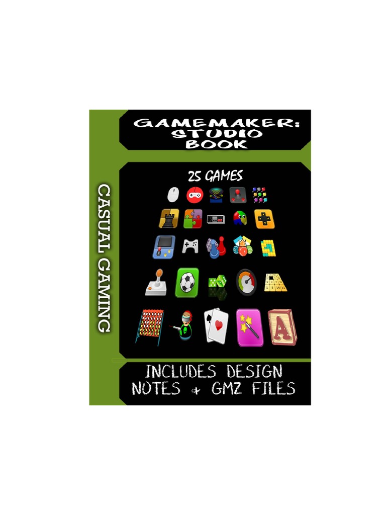 Game Maker Studio Book - 25 Casual Games | PDF | Mp3 | Computing