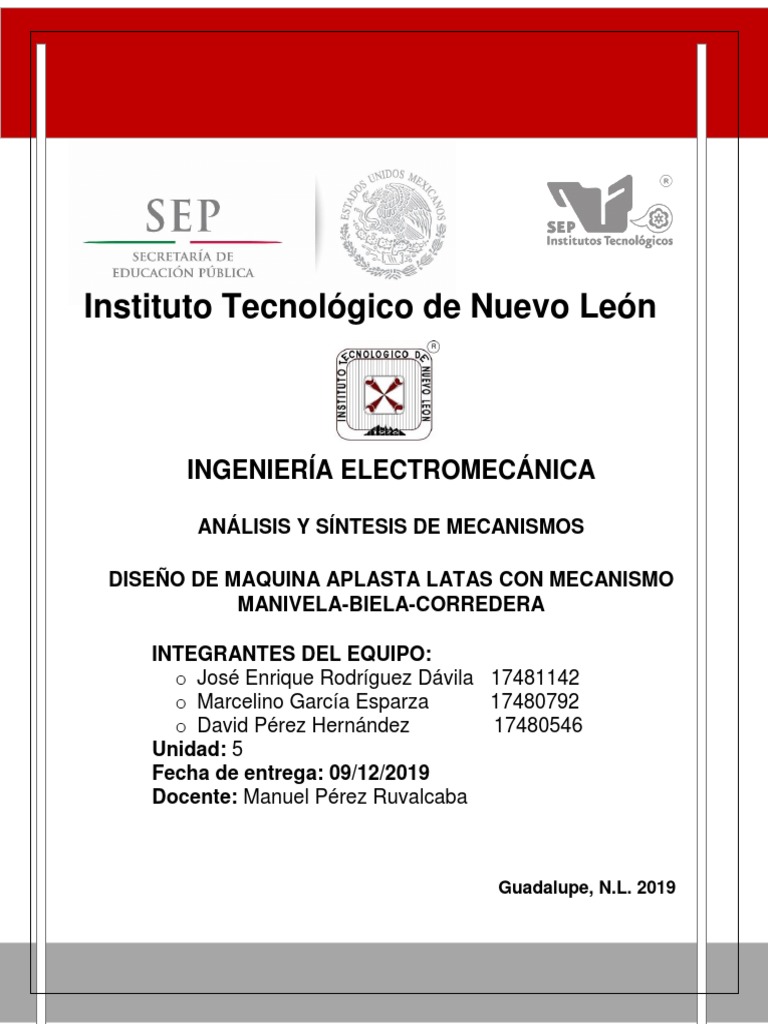 Proyecto Asm Maquina Aplasta Latas | PDF | Aluminio | Reciclaje