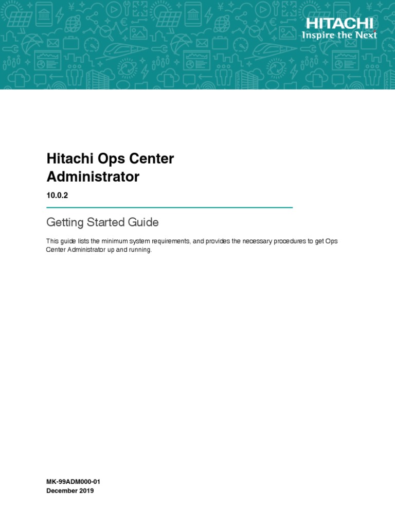 Administrator v10!0!2 Getting Started Guide MK-99ADM000-01 | PDF