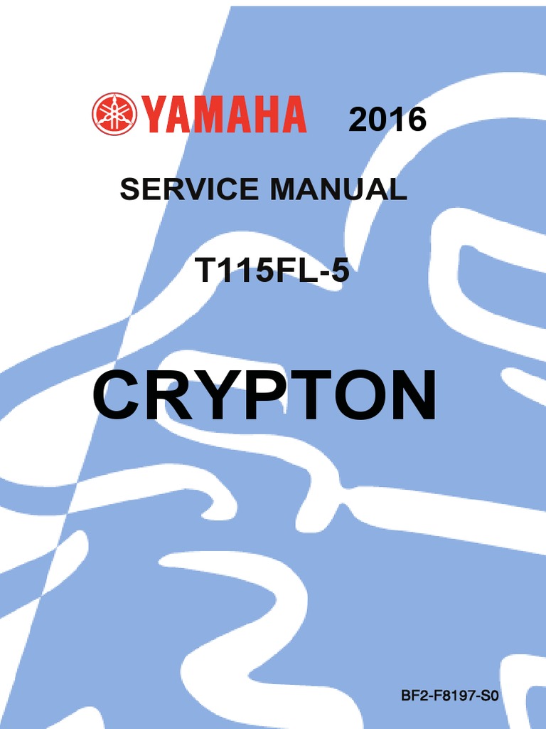 Yamaha Crypton Injecciont-115 F PDF | PDF