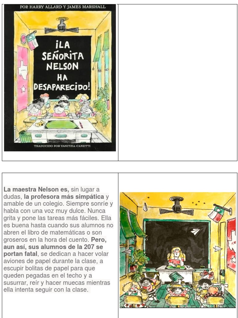 A La Señorita Nelson Le Faltan Hojas De Trabajo 7clUO6a9R