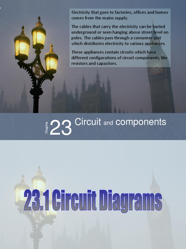 Chapter 23 Circuit and Components | PDF | Fuse (Electrical) | Mains ...