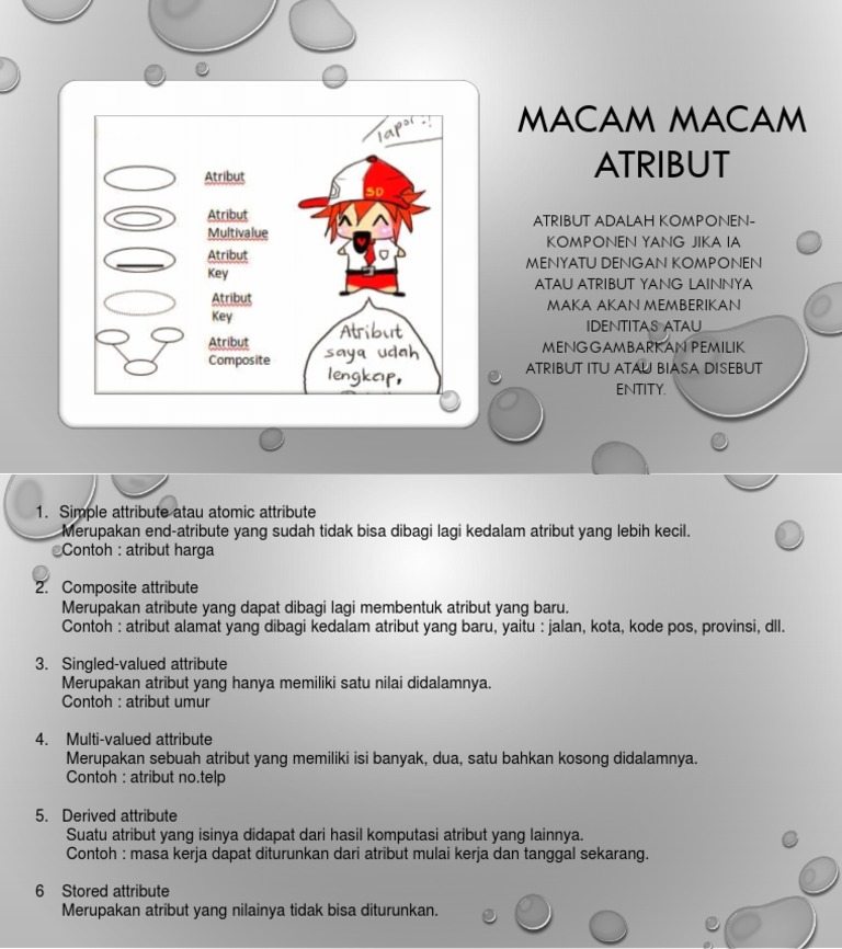 Macam Macam Atribut Di ERD | PDF