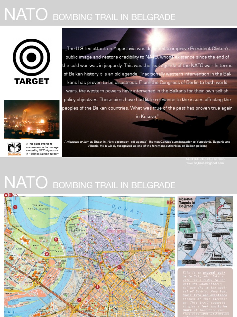 Nato Trail - An Unusual Guide To Post War Belgrade | PDF | Unrest ...
