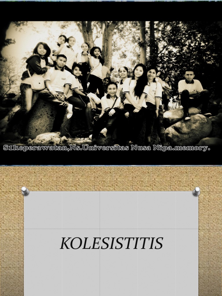 KOLESISTITIS | PDF
