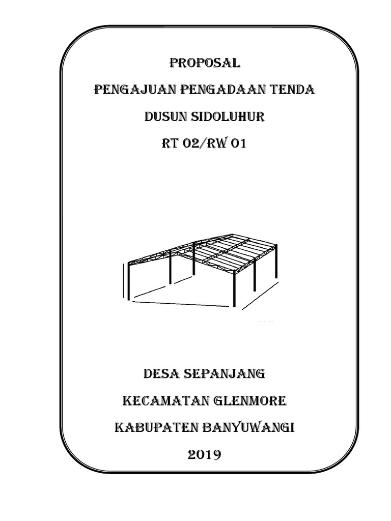 Sampul Proposal RT Terop | PDF