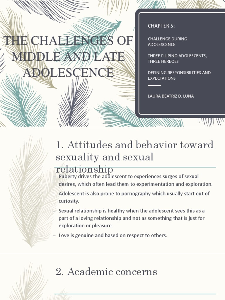 The Challenges of Middle and Late Adolescence | PDF | Adolescence | Behavioural Sciences
