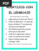 Cuadernillo de Comprension Lectora 7mo | PDF