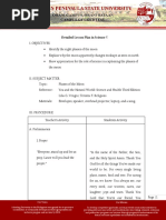 Detailed Lesson Plan in Science (Solar System) | PDF | Solar System ...