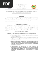 Tagalog School Rules and Regulation | PDF