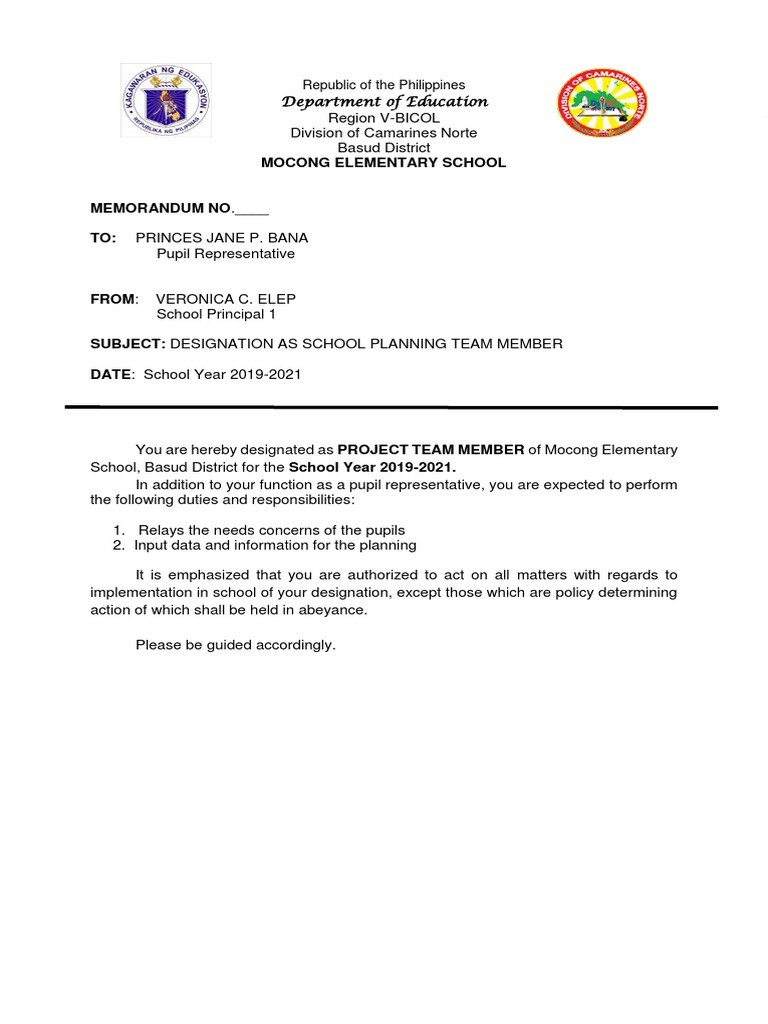 Designation Letter | PDF | Public Sphere | Government