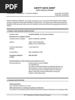 Lubricool 22G | PDF | Dangerous Goods | Toxicity