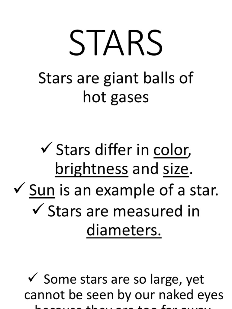 STARS | PDF | Apparent Magnitude | Stars