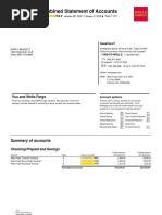 HUNTINGTON NATIONAL BANK Statement | PDF | Debits And Credits | Service ...