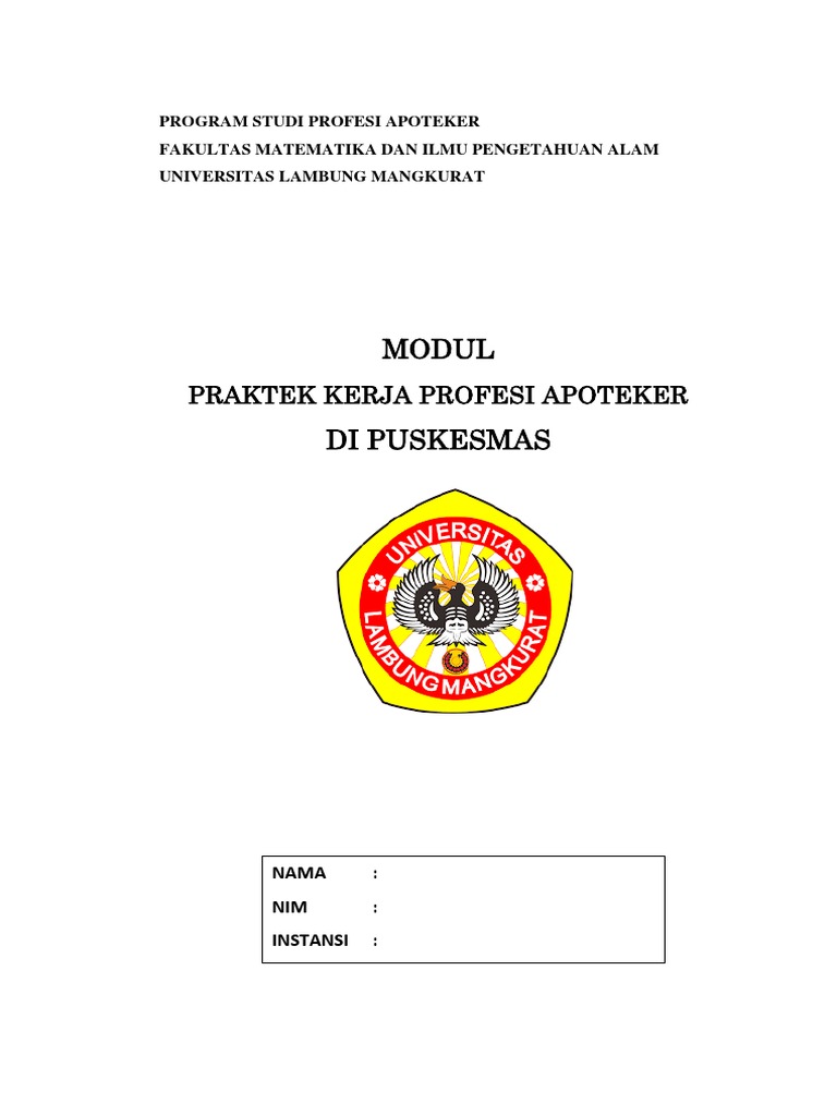 Modul Pkpa Puskesmas 2019 | PDF