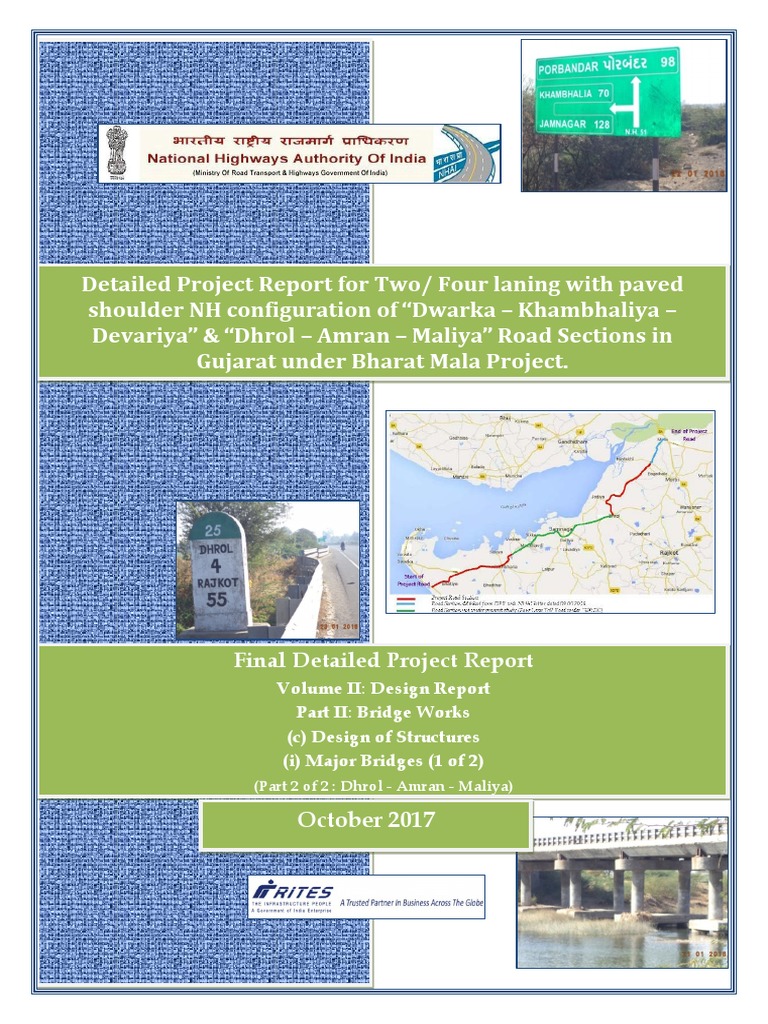 Major Bridge - PKG-II (Part-1) PDF | PDF | Beam (Structure) | Lane