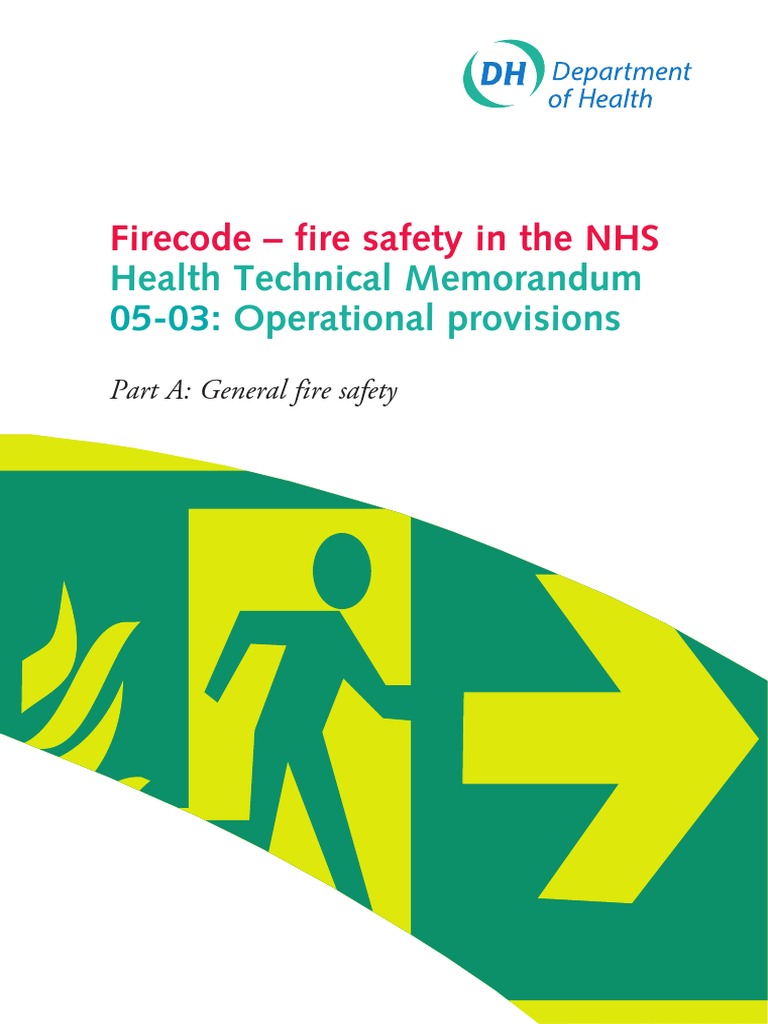 HTM - 05-03 - Part - A-General Fire Safety | PDF | Fire Safety | Risk ...