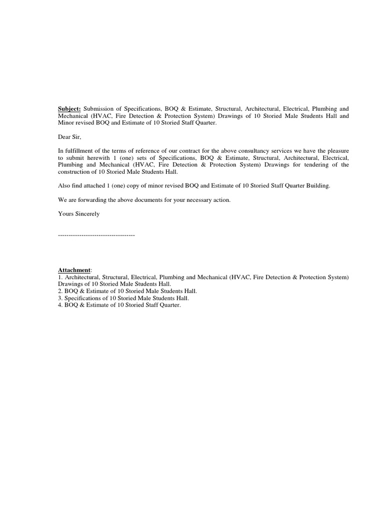 Forwarding Letter Sample | PDF