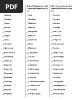 Pandiwa Worksheets | PDF
