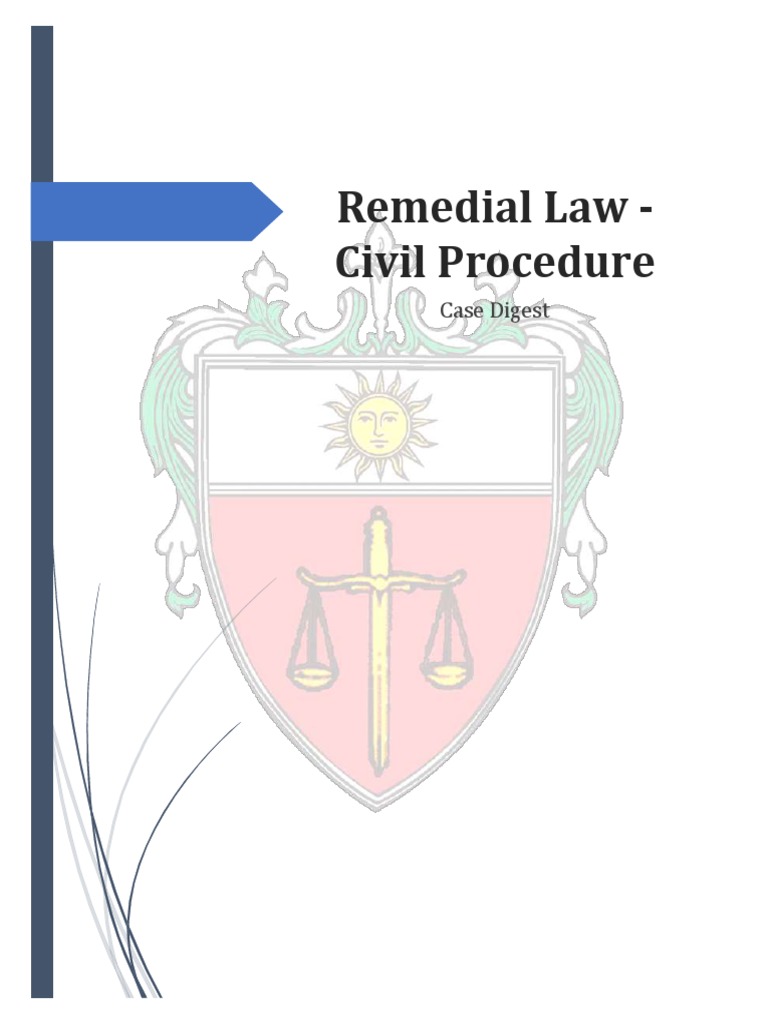 Civil Procedure - MwNwIo5Rs6cBBO1gwlro | PDF