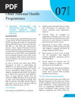 NPNCD | PDF | Non Communicable Disease | Medical Statistics