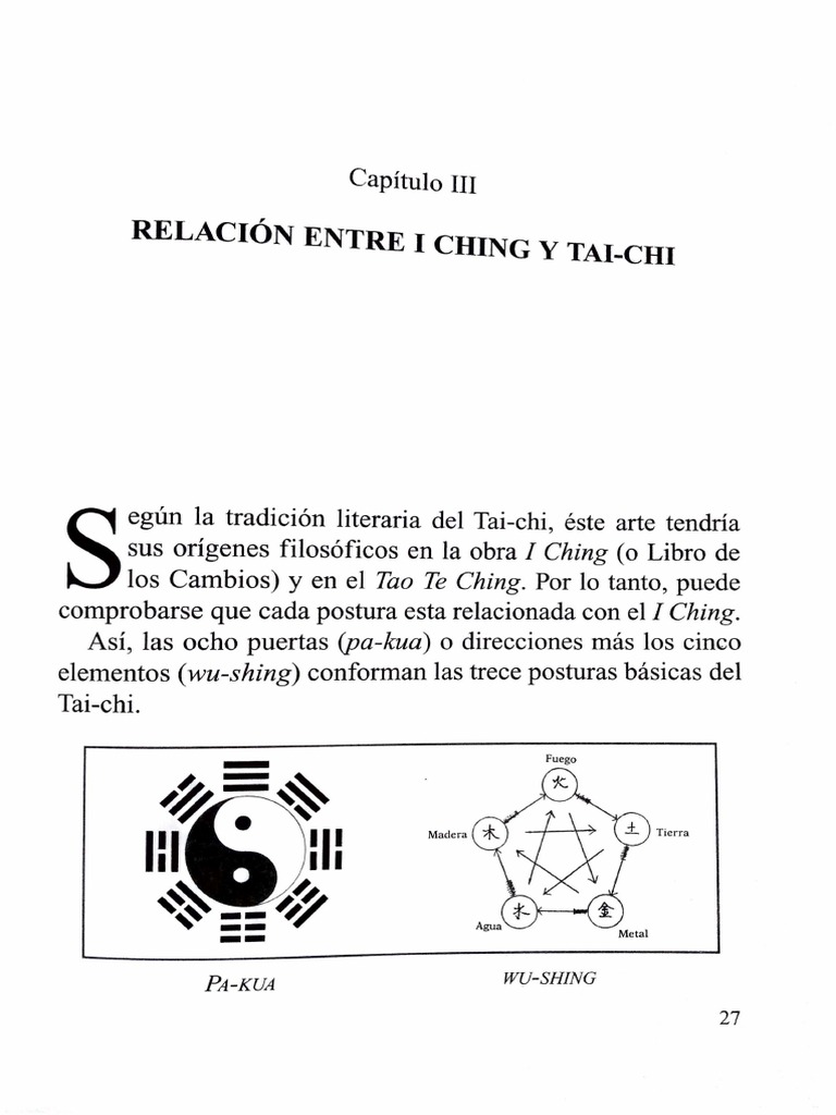 I Ching, Pa Kua y Wu Shing | PDF