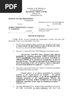 Affidavit of Undertaking - Bail | PDF