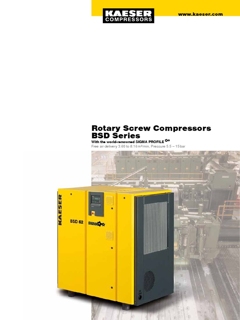 Rotary-Screw-Compressors-BSD 72 | PDF
