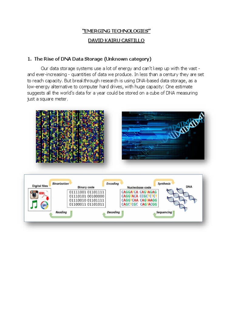 Emerging Technologies | PDF