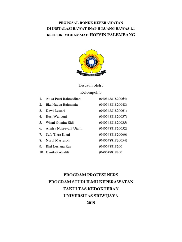 Ronde Keperawatan: Sol Intrakranial | PDF